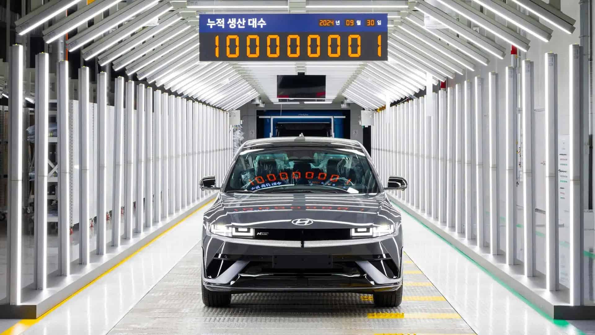 Hyundai Cars Hit 100 Million Vehicle Production Mark Since 1967 - ArabGT