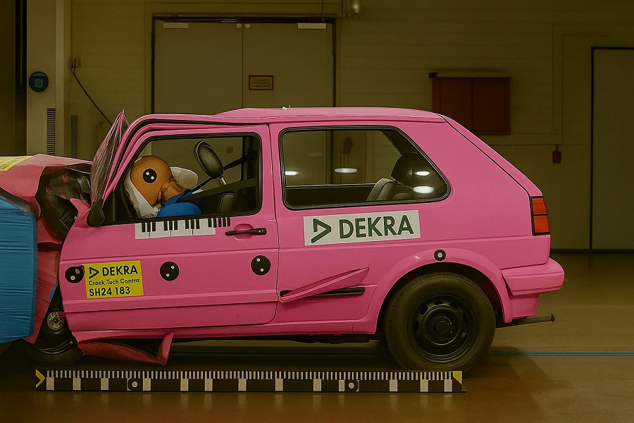 How Old Cars Perform in a Modern Crash Test - ArabGT