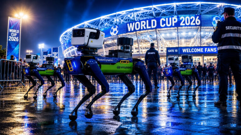 Hyundai Robot Dogs to Guard Stadiums at the 2026 World Cup - ArabGT
