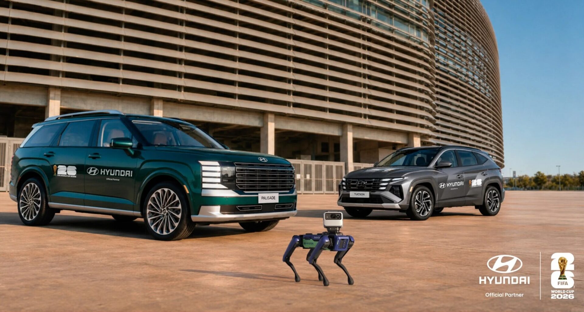 Hyundai Robot Dogs to Guard Stadiums at the 2026 World Cup - ArabGT